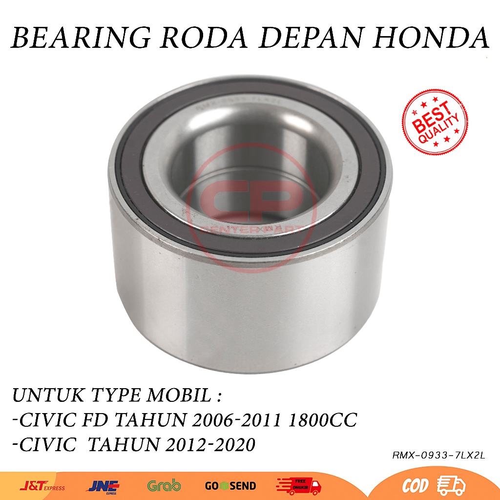 Jual bearing bering lahar laher roda depan civic fd 1800cc civic turbo ...