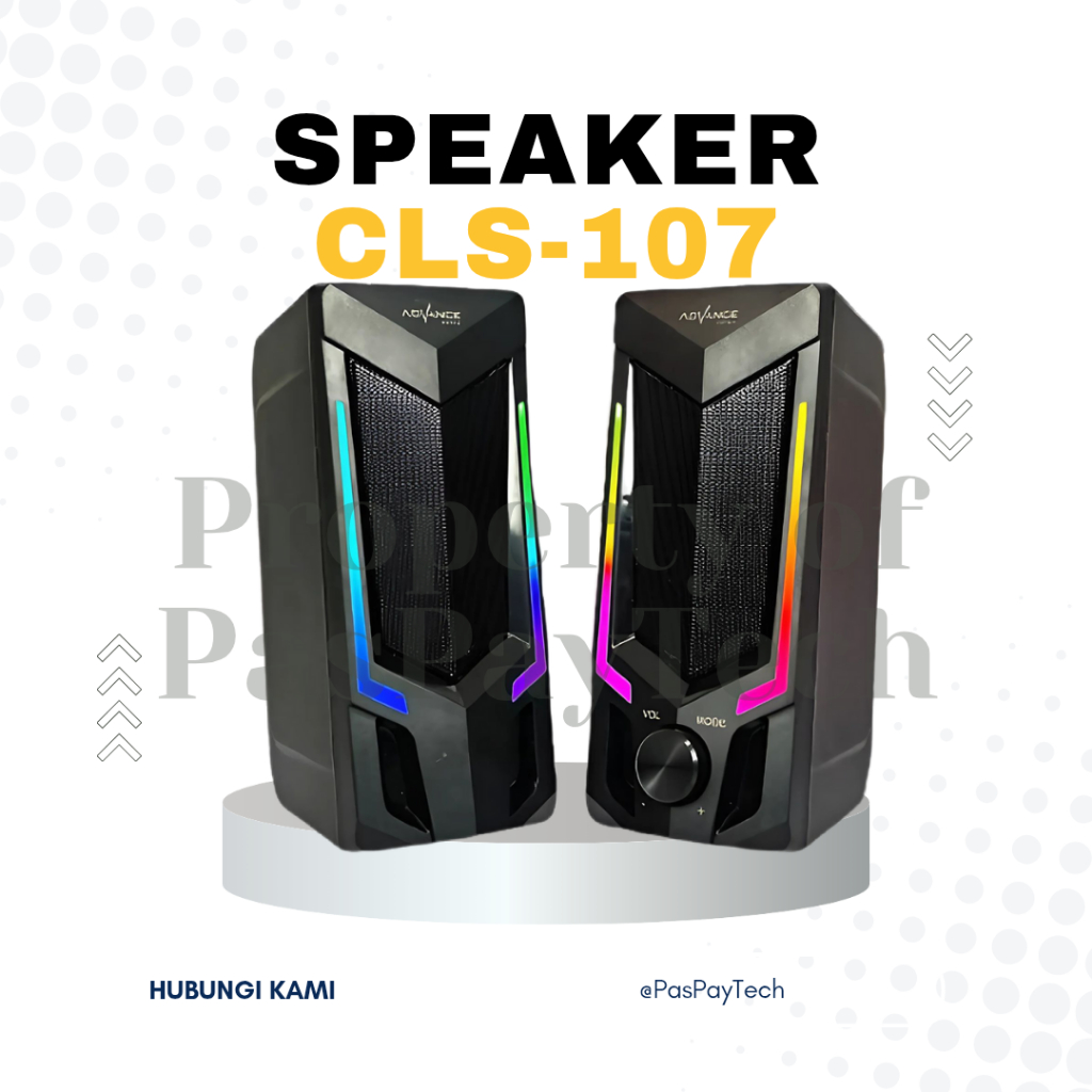 Jual Advance CLS-107 Speaker Gaming Laptop & Komputer RGB Light ...