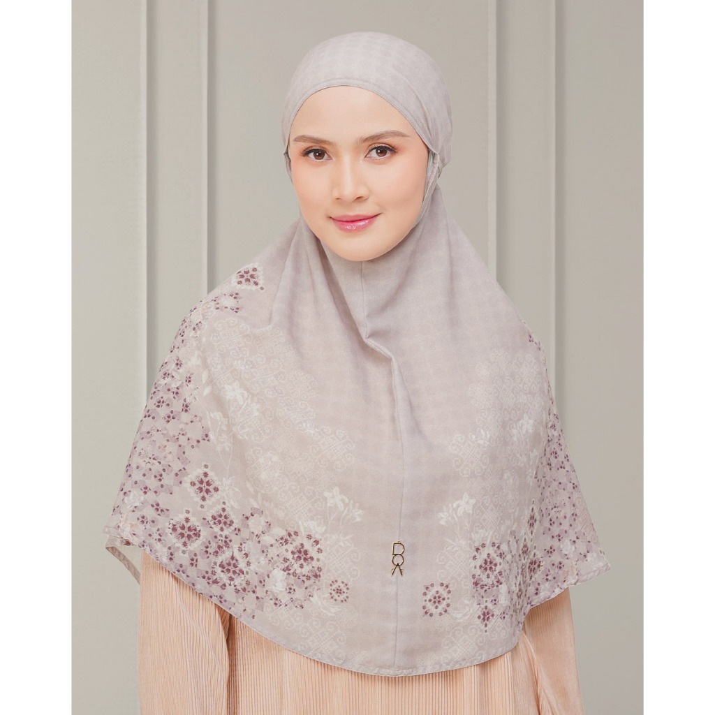 Jual DOA - Baiti Airi Khimar (Timeless) - Mauve | Shopee Indonesia