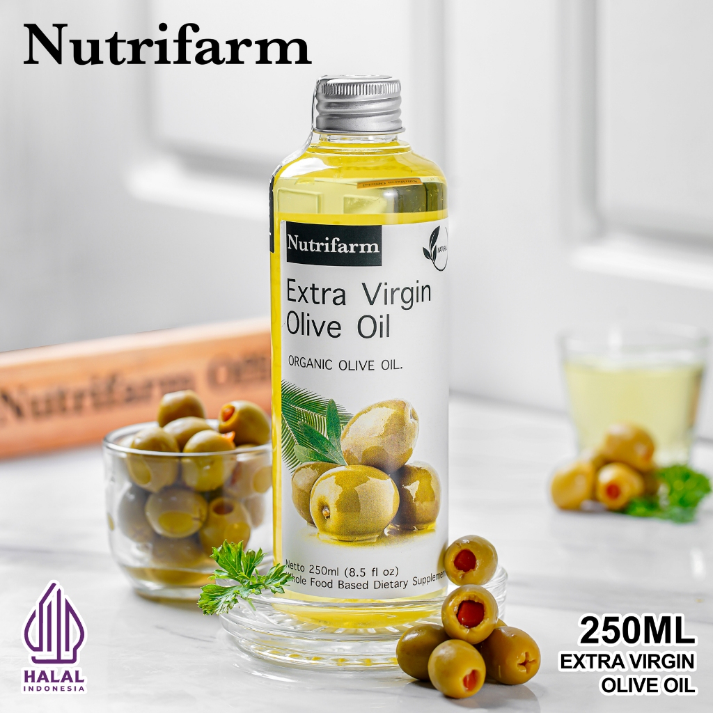 Jual Nutrifarm Extra Virgin Olive Oil 250 ml | Shopee Indonesia