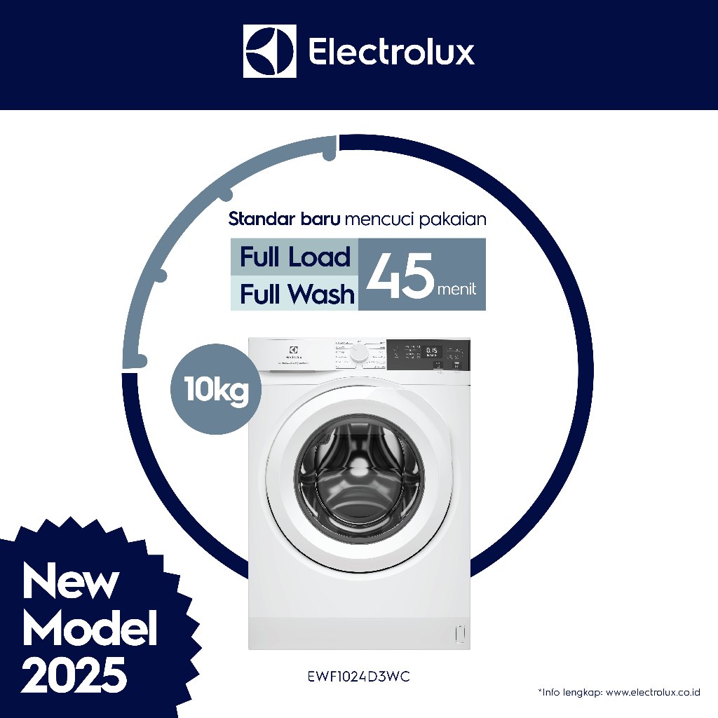 Jual Mesin Cuci Electrolux EWF1024D3WC/ EWF 1024 D3WC/ EWF1024 D3WC ...