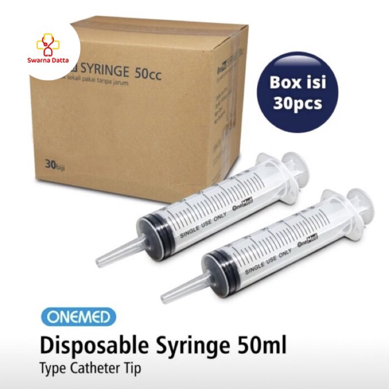 Jual SPUIT 50 CC CATHETER TIP ONEMED ECERAN / SPUIT 50 cc SONDE UNTUK ...