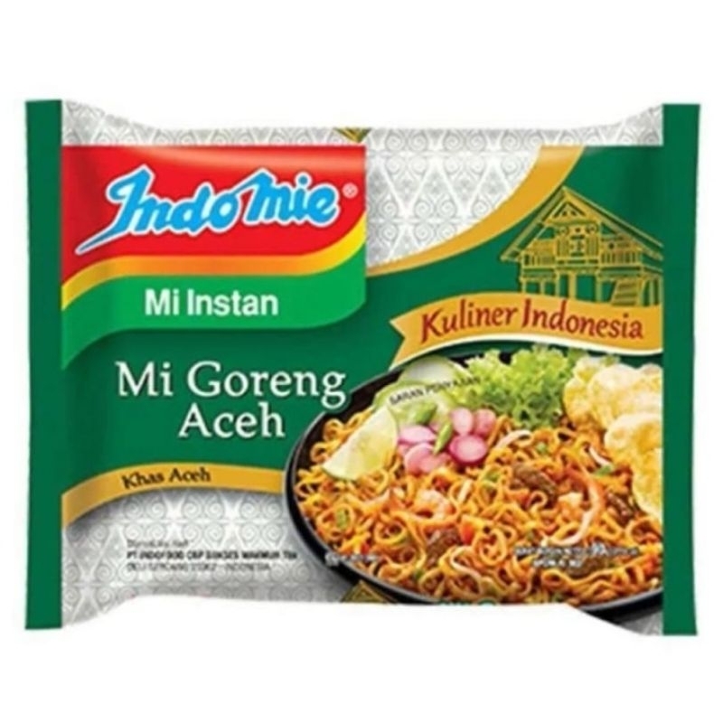Jual Indomie Goreng Aceh, Rica-Rica, Cabe Ijo, Geprek, Rendang, Kebab ...