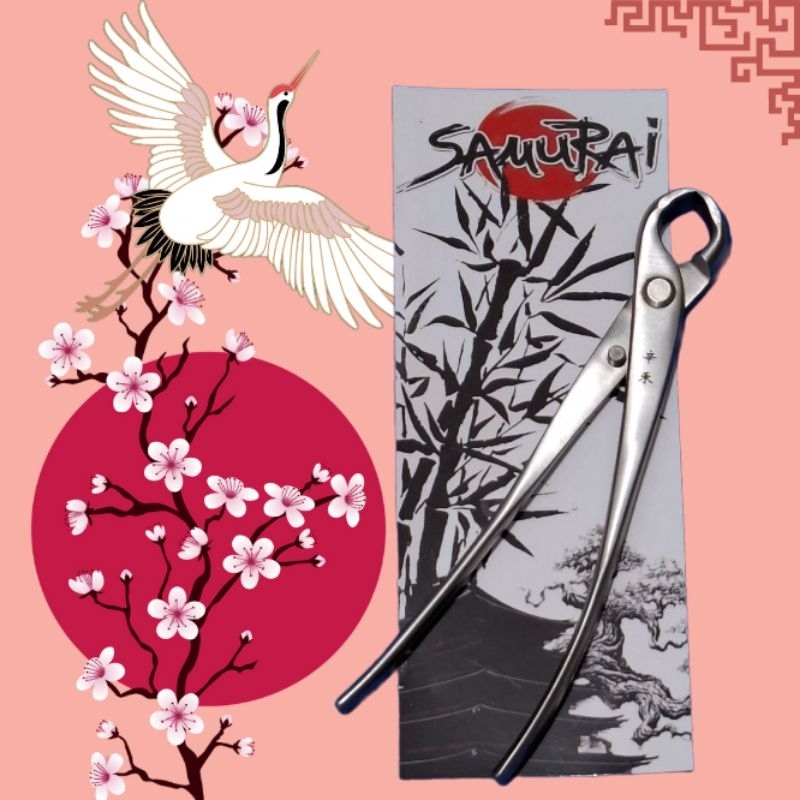 Jual ALAT BONSAI PREMIUM STANLIS JAPAN SAMURAI 21CM CEMBUNG,MIRING ...