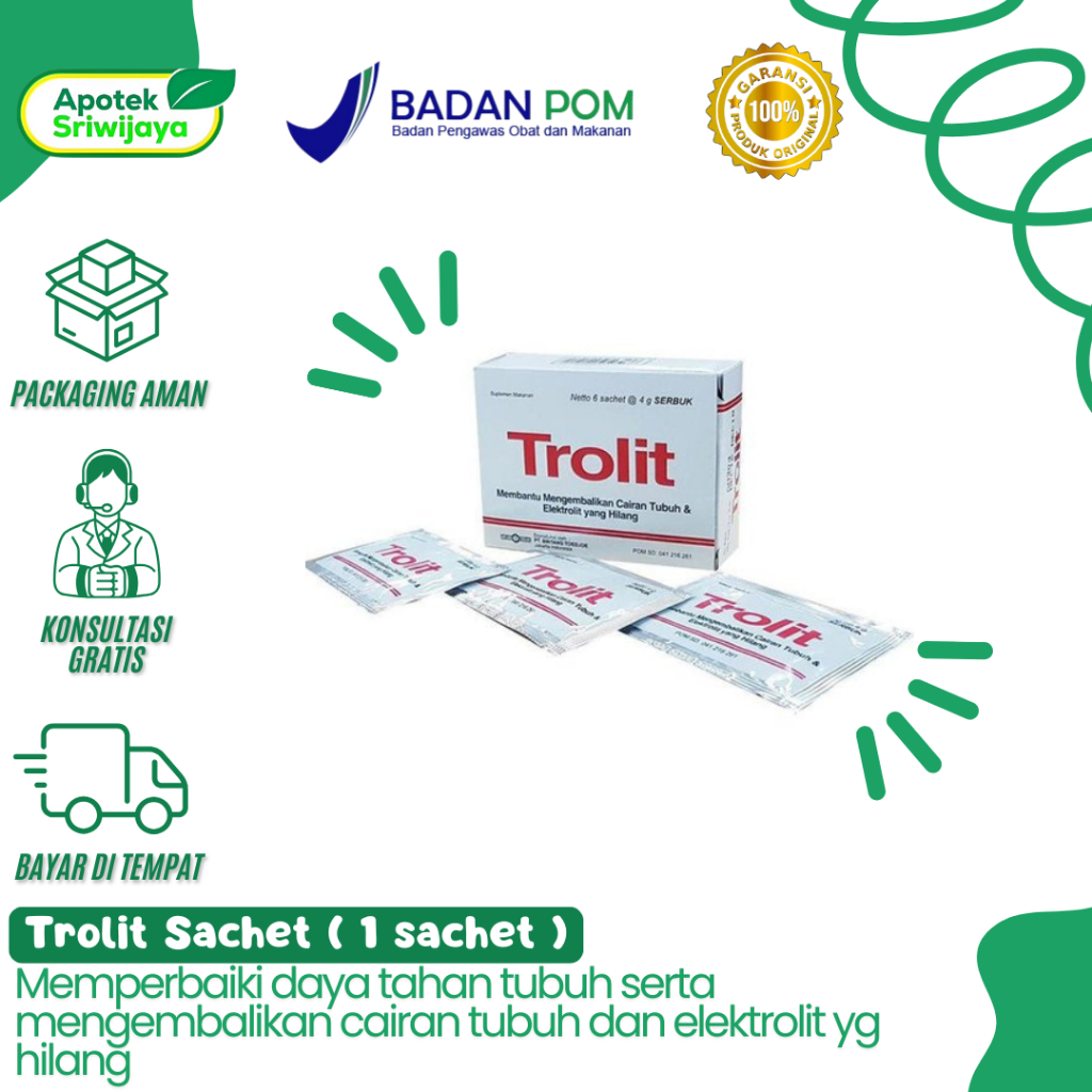 Jual Trolit Sachet (1 sachet) | Shopee Indonesia
