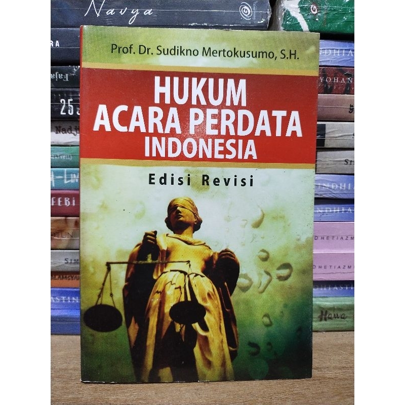 Jual Buku Hukum Acara Perdata Indonesia Edisi Revisi Prof. Dr. Sudikno Mertokusumo, S.H | Shopee ...