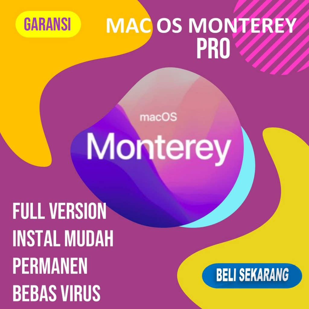 Jual ATAR - PRO LIFETIME Mac OS Mac OS Monterey (21F79) GARANSI MURAH ...