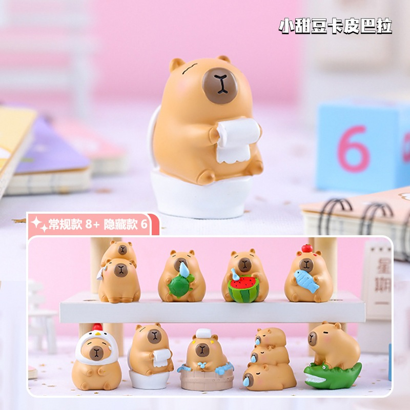 Jual CapyBara Lazy Blind Box HARGA 1 PCS / FIGURE kawai | Shopee Indonesia