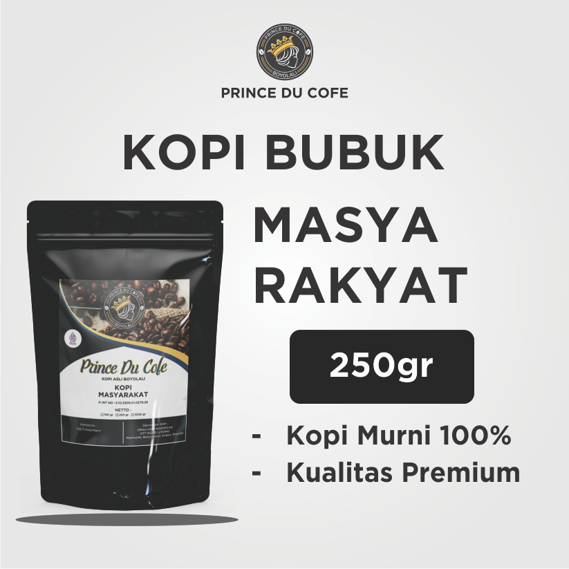 Jual PDC Kopi Rakyat Kopi Bubuk Hitam 250 gram | Shopee Indonesia