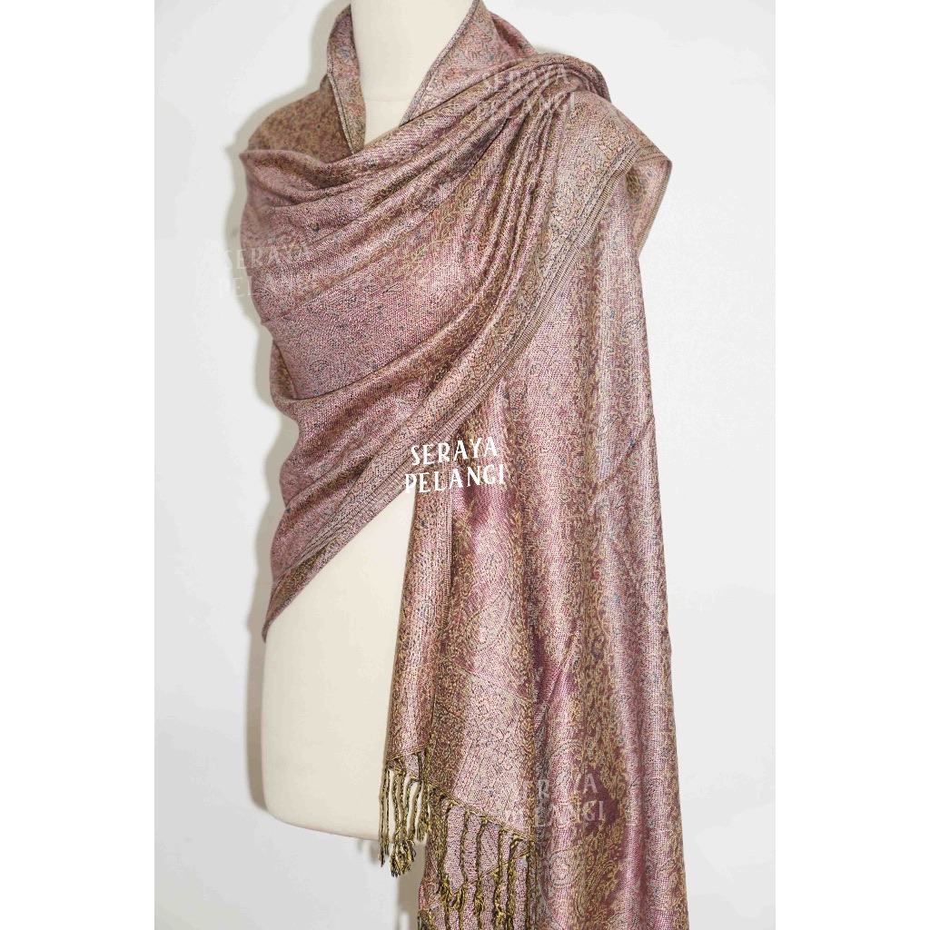 Jual Pashmina Keong 47 Selendang Scarf Syal Shawl Pasmina Halus ...