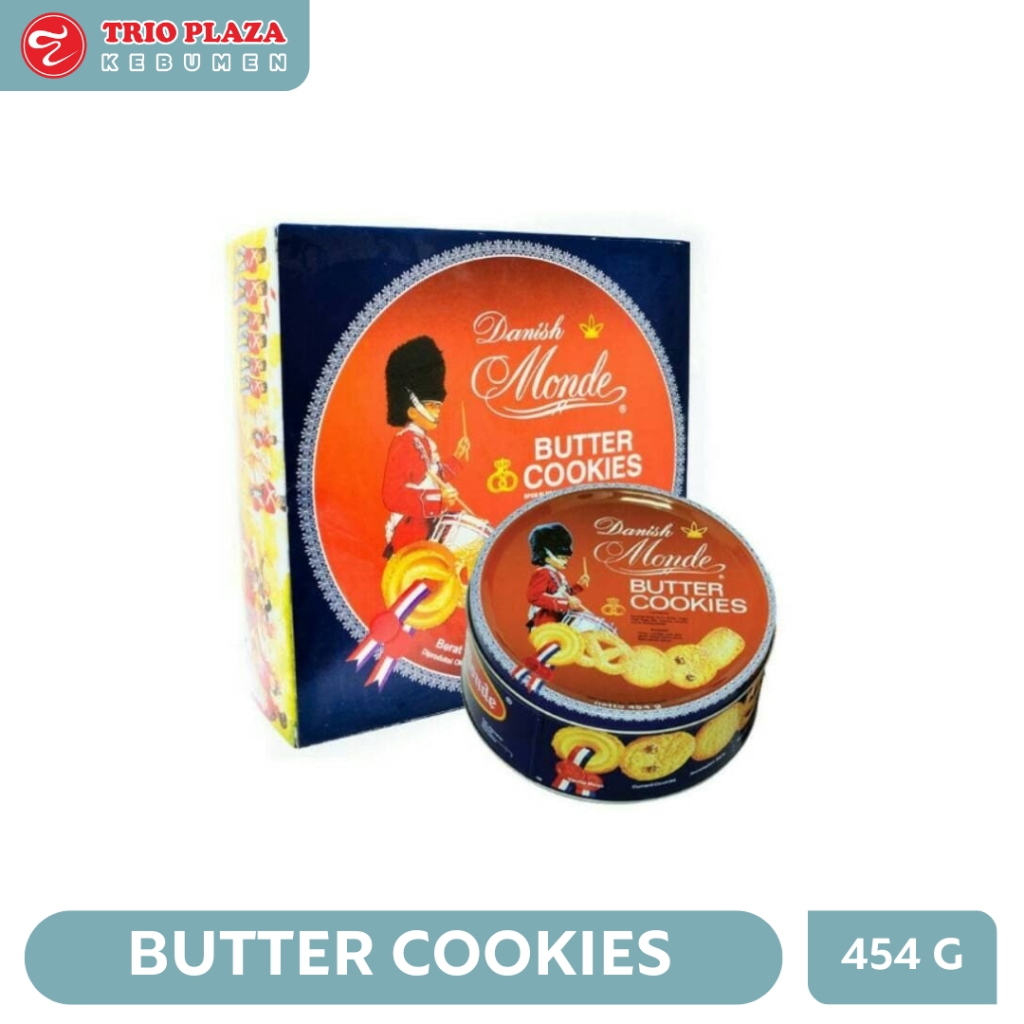 Jual MONDE BUTTER COOKIES KALENG 454G | Shopee Indonesia