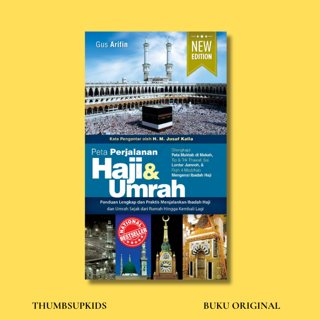 Jual Peta Perjalanan Haji dan Umrah (New Edition) - Gus Arifin | Shopee ...