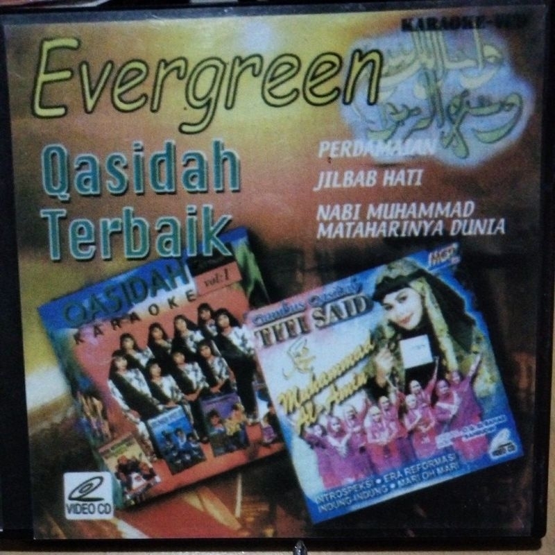 Jual VCD original full box Evergreen Qosidah Terbaik | Shopee Indonesia