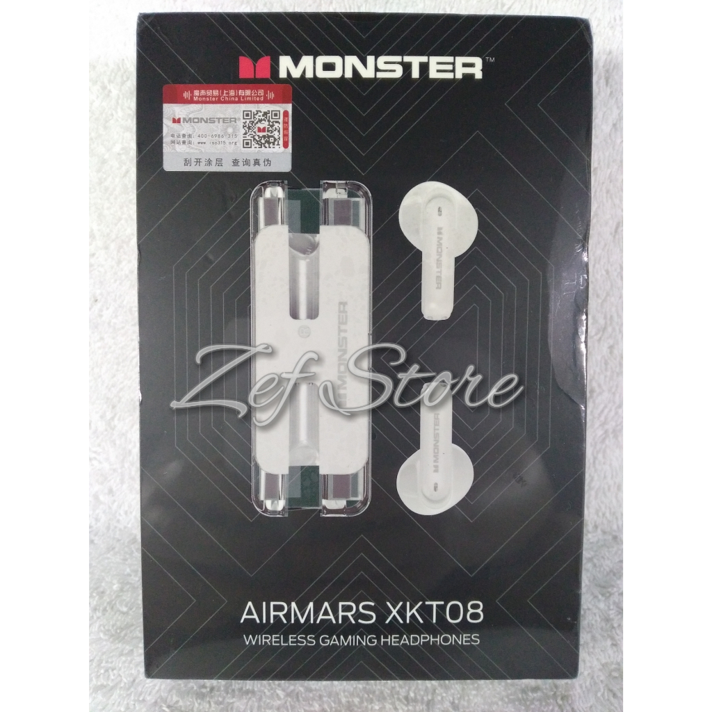 Jual [ORIGINAL RESMI] Monster Airmars XKT08 Wireless Gaming Headphones ...