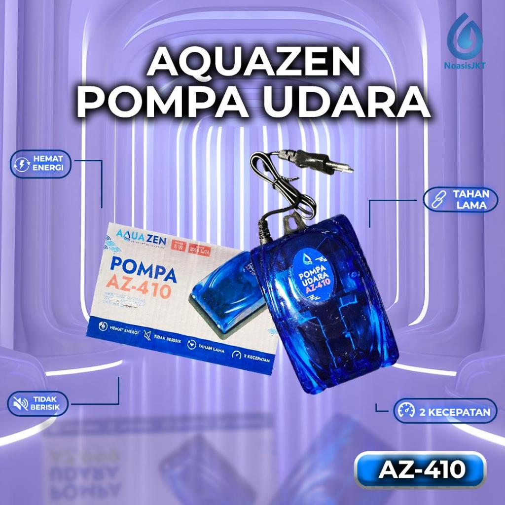 Jual AQUAZEN Pompa Aerator 2 Lubang AZ 410 Mesin Udara Output 2 Lubang AZ - 410 5 W Aquarium ...