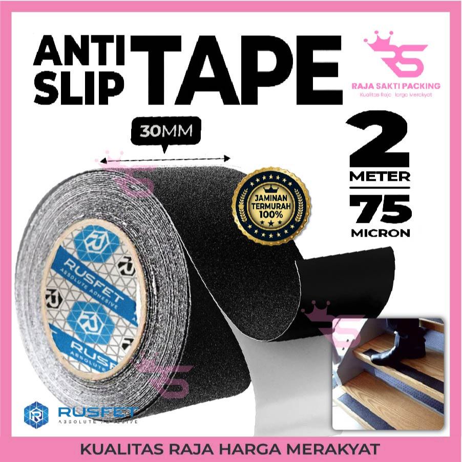 Jual Lakban Anti Slip Untuk Lantai Super Kuat Lakban Lantai Tangga Safety Walk Premium Tebal ...