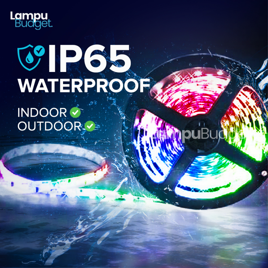 Jual 【COD】PAKET 10 - 20 METER LAMPU LED STRIP 5050 PLUS SOCKET AC 220V ...