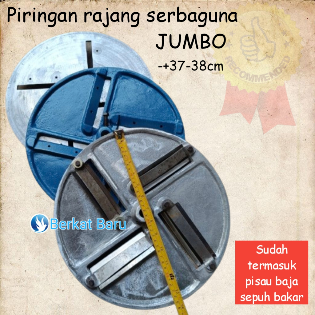 Jual Piringan rajang singkong besar 37/38cm PR4P19 JUMBO - Free 4 pisau ...
