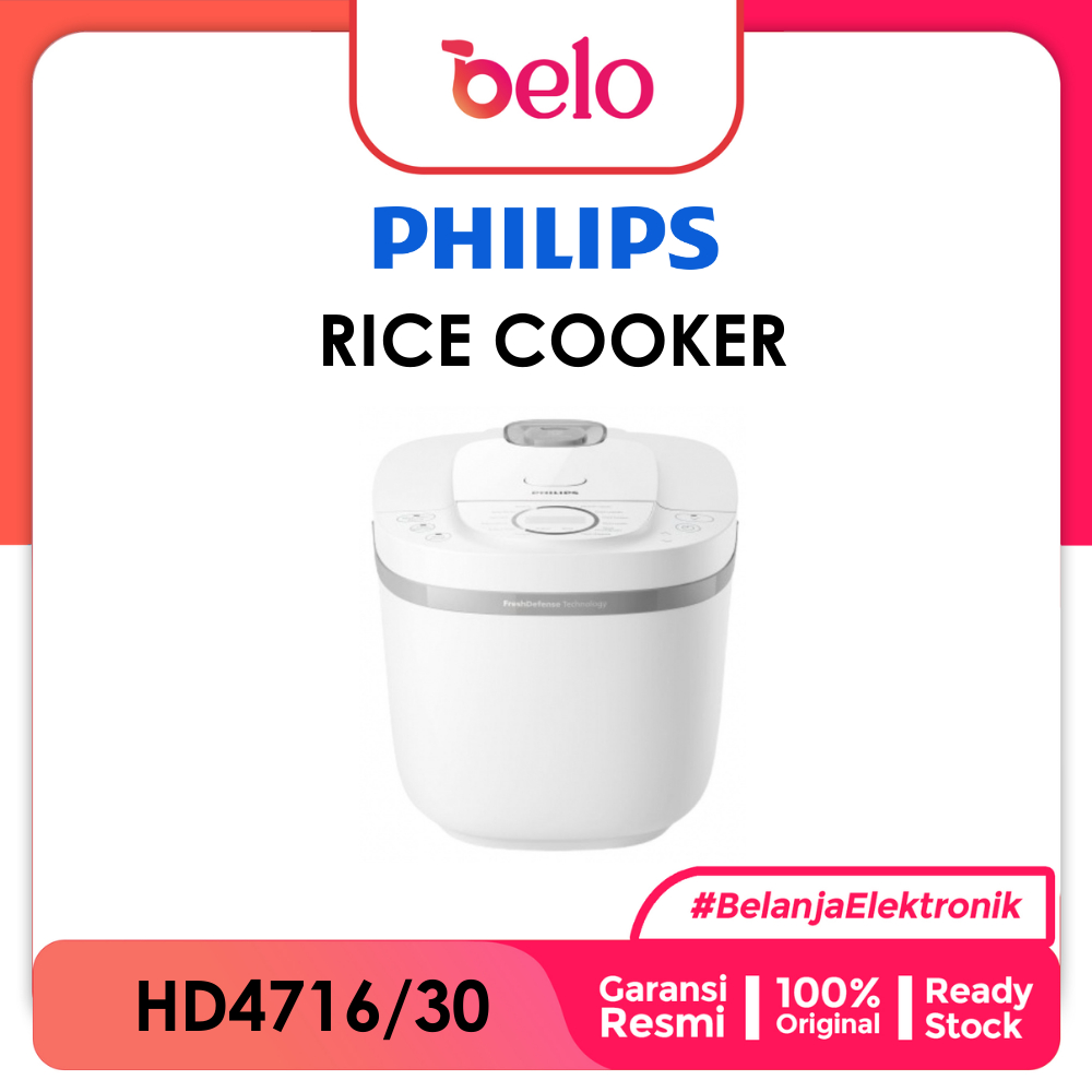 Jual Philips Rice Cooker Digital HD4716/30 - Kapasitas 1.8 Liter 400 ...
