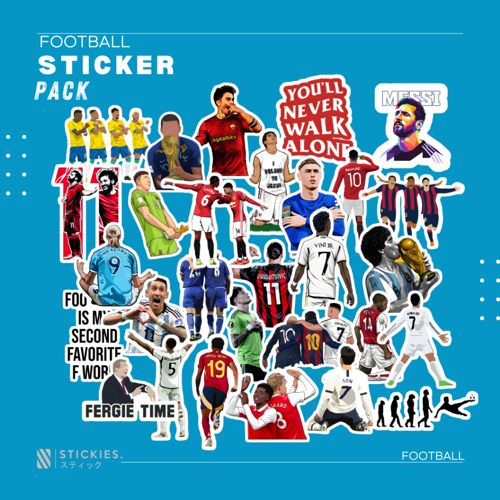 Jual Stiker/Sticker Pack "Bola" | high quality | vinyl | murah | Shopee ...