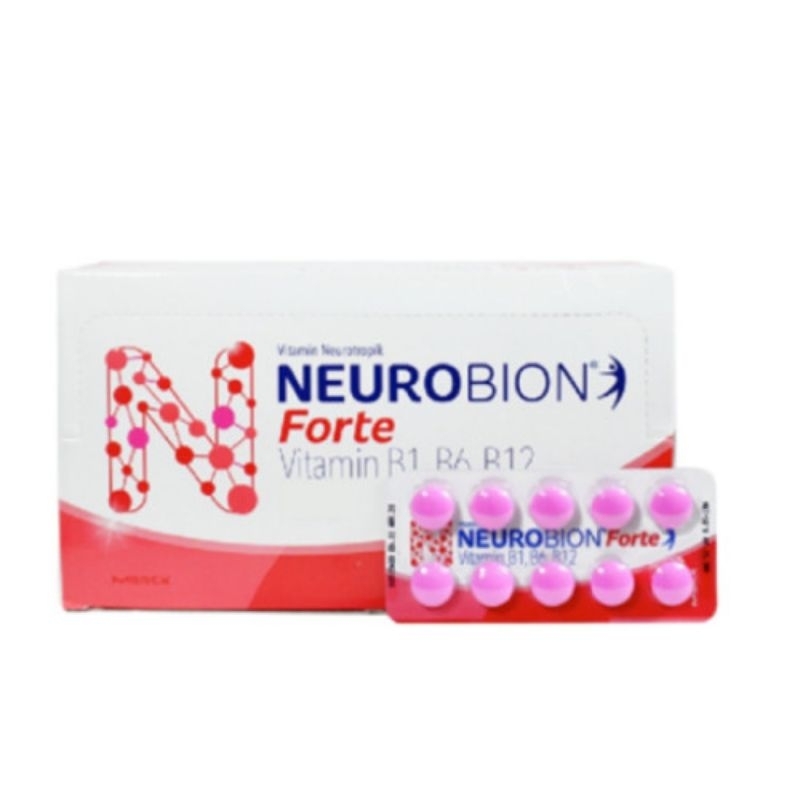 Jual Neurobion Forte Pink multivitamin 10 TAB | Shopee Indonesia