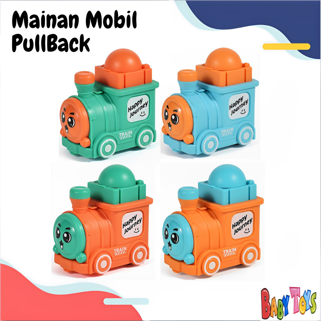 Jual BabyToys Mainan Mobil Mobilan Anak Edukasi Bayi PullBack Bentuk ...