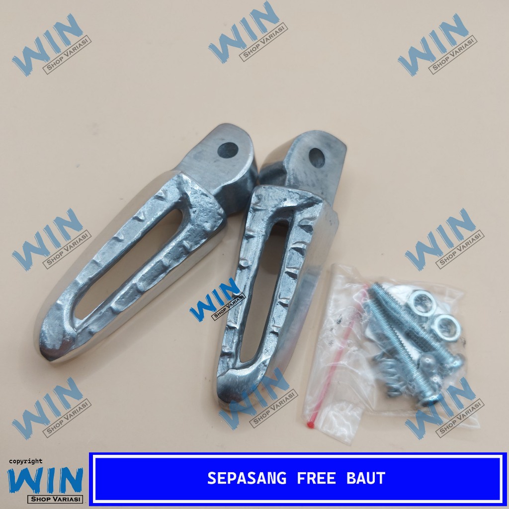 Jual foot step vario 125 150 / step vario 125 150 sepasang free baut ...