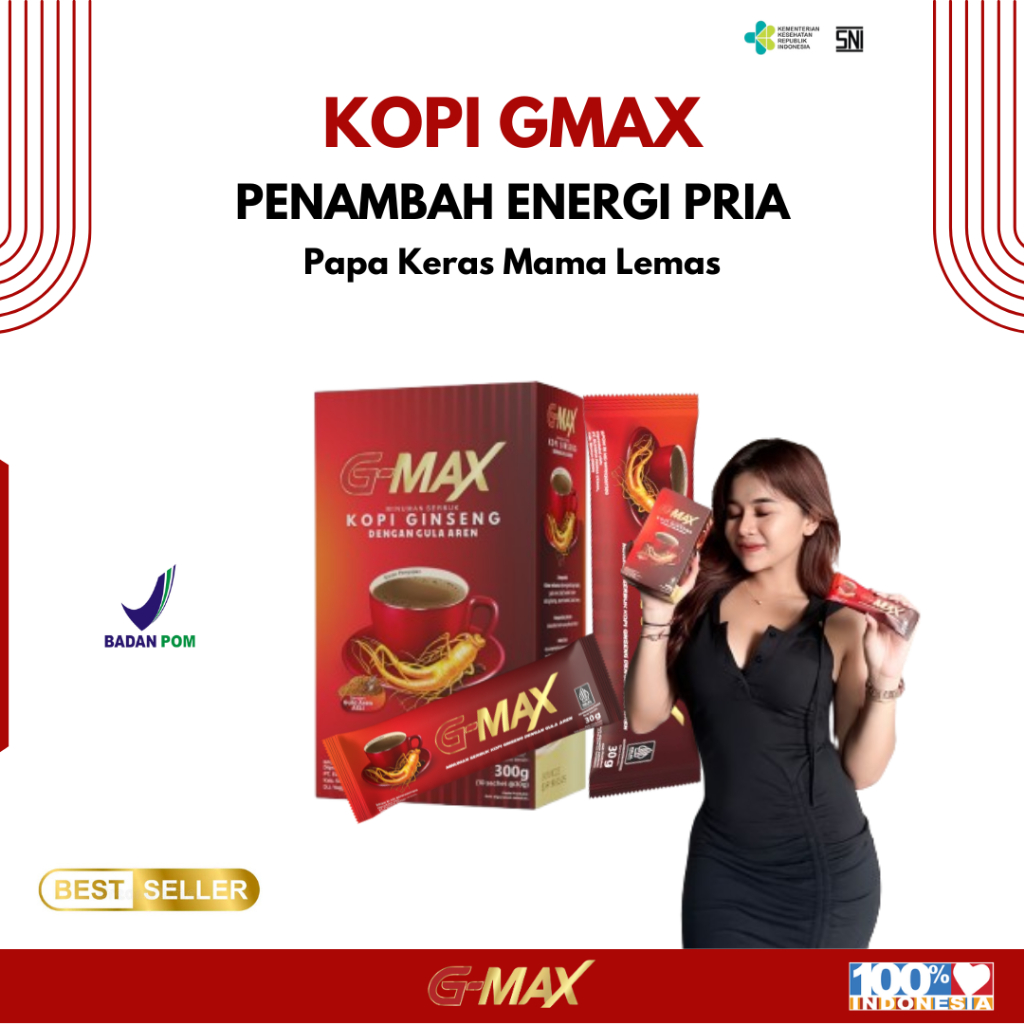 Jual Kopi Kuatt Pria Lama Tahan KOPI GMAX ORIGINAL PROMO Kopi- GMax Stamina Pria Instan Sachet ...