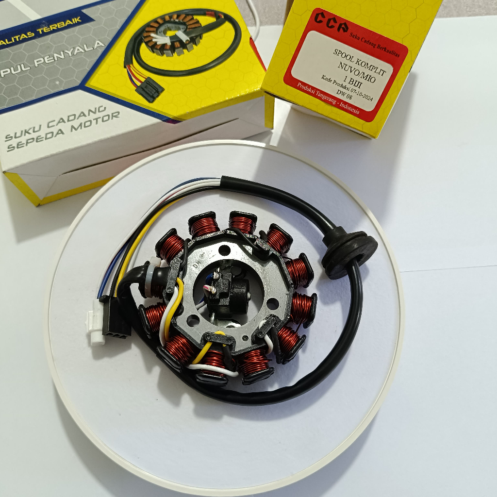Jual SPOOL LAMPU MIO-NOUVO SPULL KOMPLIT SPULL LAMPU-KOMPLIT -KIT MOTOR ...