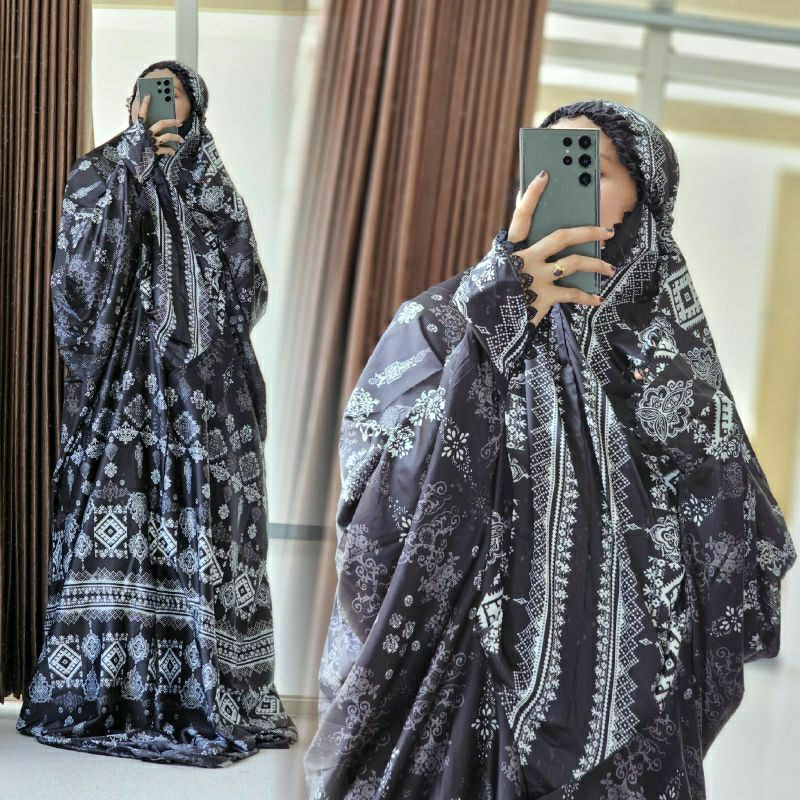 Jual MUKENAH TERUSAN SILK PREMIUM //MUKENAH SUTRA JAGUARD PREMIUM ...