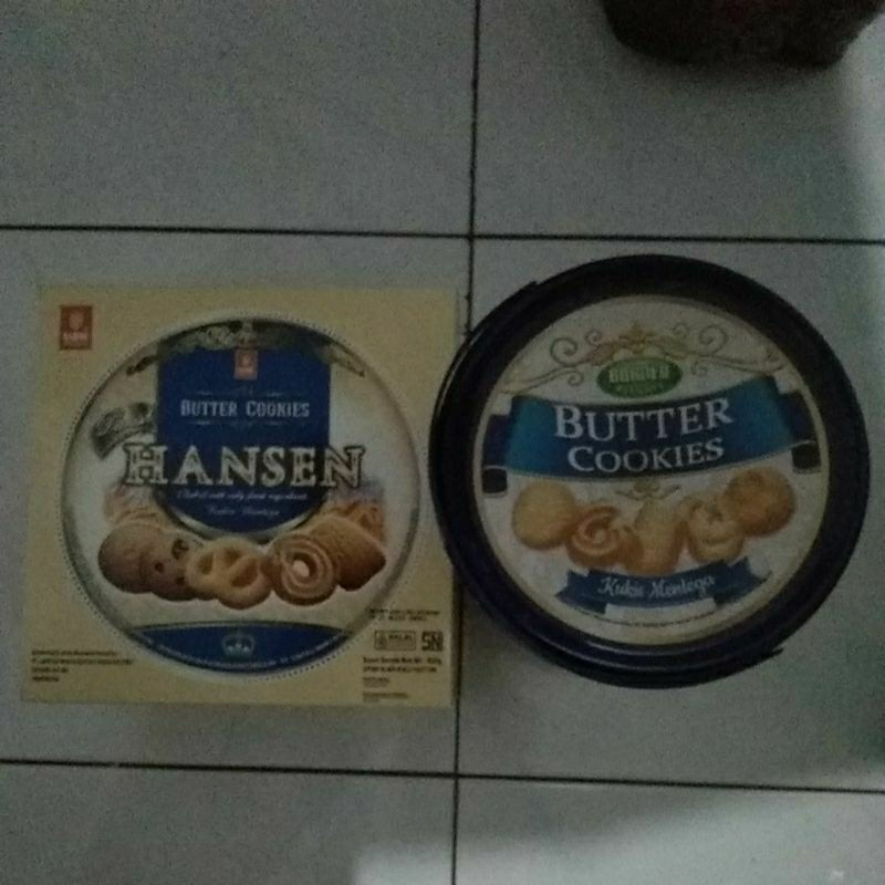 Jual Butter Cookies 405gr Ubm Hansen buter kukis | Shopee Indonesia