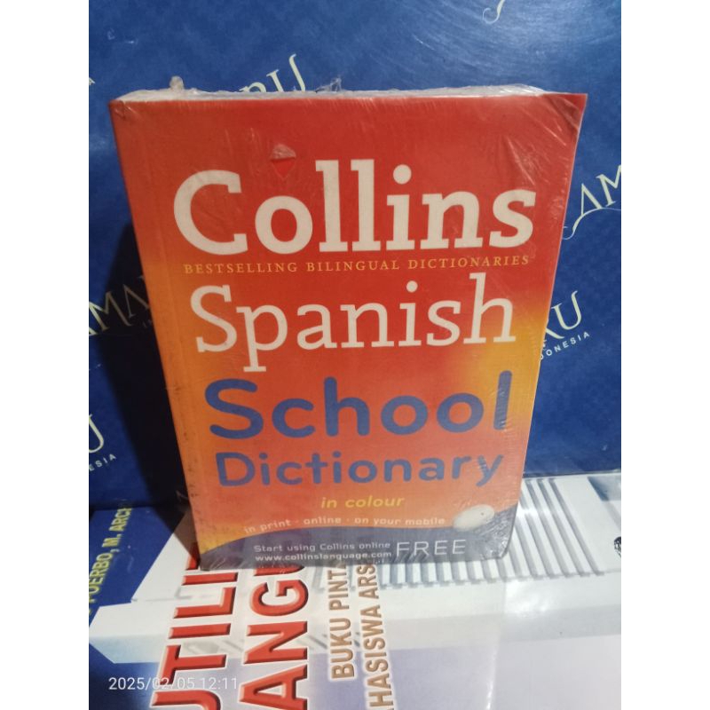 Jual ORIGINAL COLLINS SPANISH SCHOOL DICTIONARY IN COLOUR | Shopee ...
