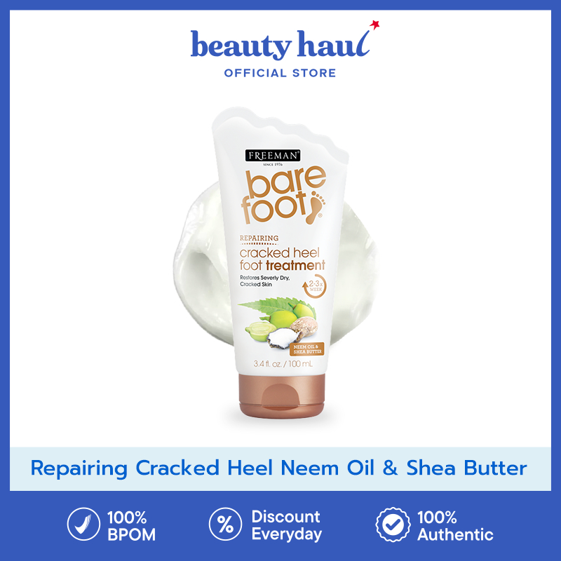 Jual FREEMAN Bare Foot Repairing Cracked Heels Neem Oil & Shea Butter ...