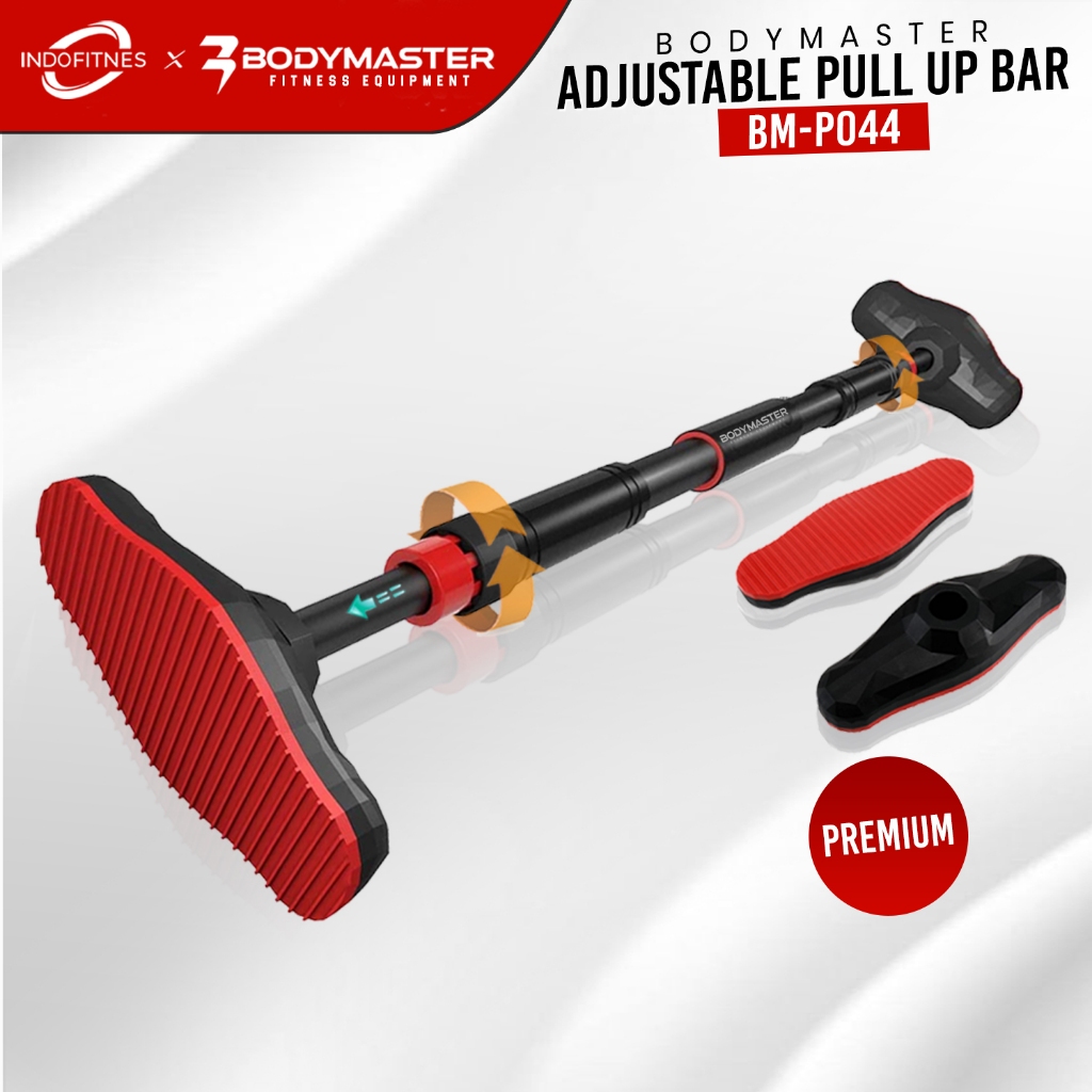 Jual BODYMASTER Premium Adjustable Door Pull Up Bar P044 Tiang Pullup ...