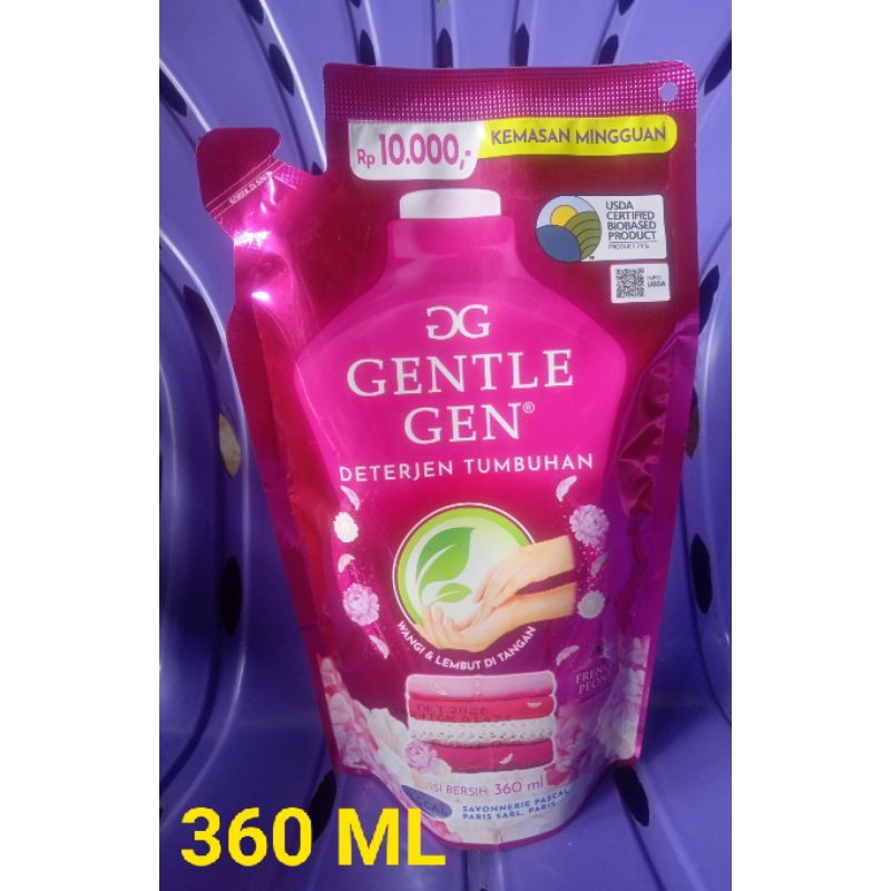 Jual Gentle Gen 360ml French Peony (Sabun Pencuci Pakaian) | Shopee ...