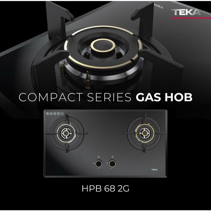 Jual TEKA HPB 68 2G HOB Kompor Gas Tanam Kompak Compact Gas Hob 2 Tungku | Shopee Indonesia