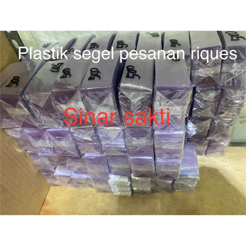 Jual plastik segel kardus , riques ukuran untuk segel kardus | Shopee ...