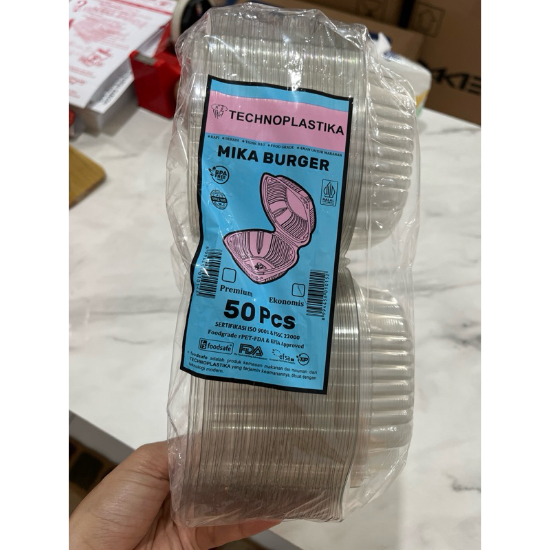 Jual Mika Burger, Mika Makanan Bulat, Mika Hamburger (50pcs) | Shopee ...