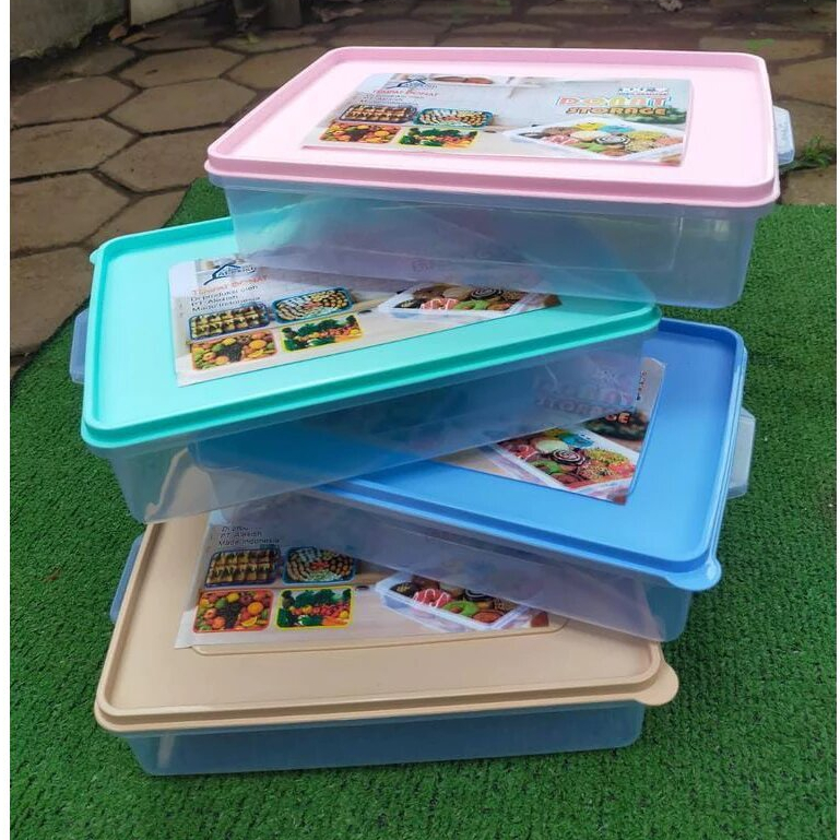 Jual Kotak penyimpanan makanan Tempat Donat Mini TOPLES DONAT JECCO ...