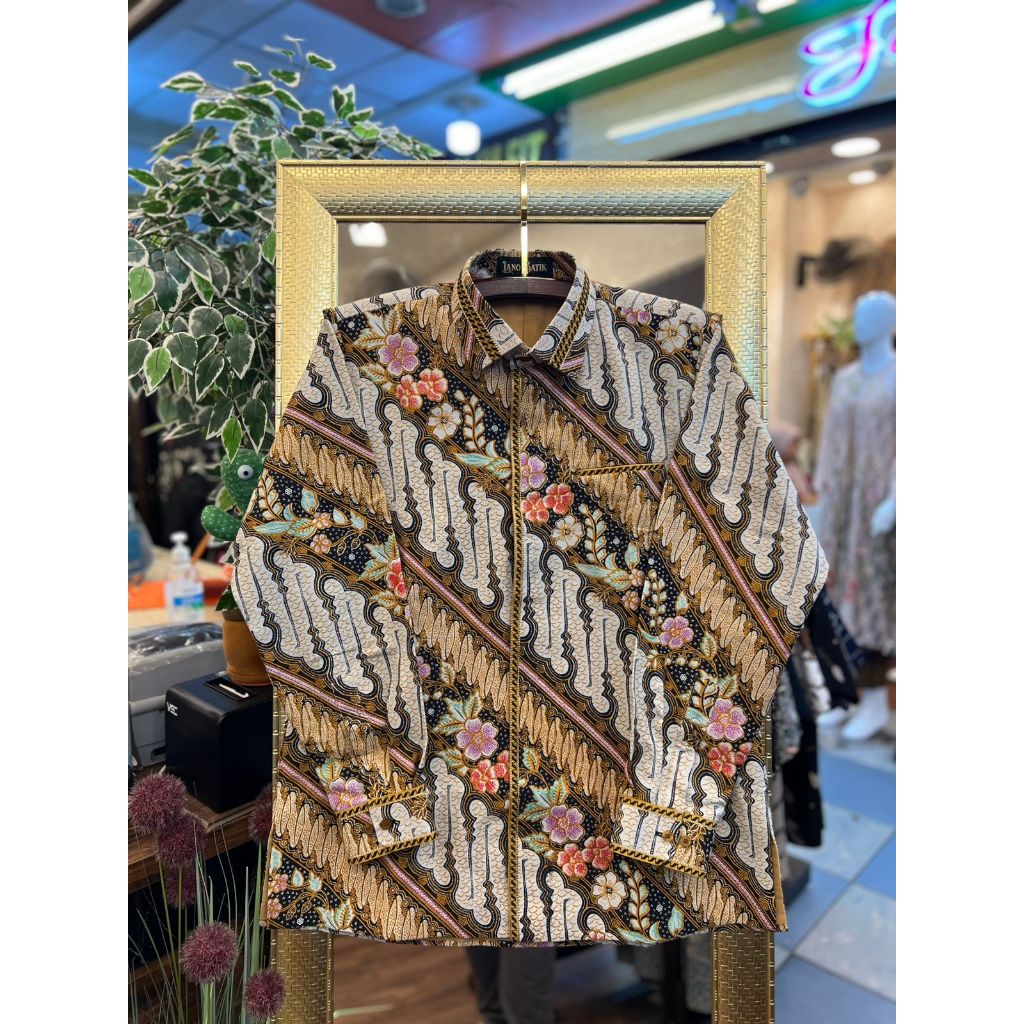 Jual Diskon Special Size !!! Kemeja Batik Smock Semi Jas, Baju Batik ...