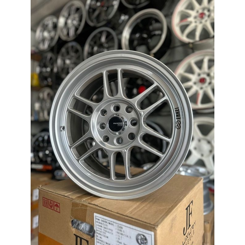 Jual velg enkei rpf r15 hyper silver lebar 7 et40 kondisi baru | Shopee Indonesia