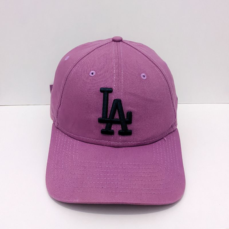 Jual Topi New Era 9Forty Los Angeles Dodgers Capviolet (pastel purple ...