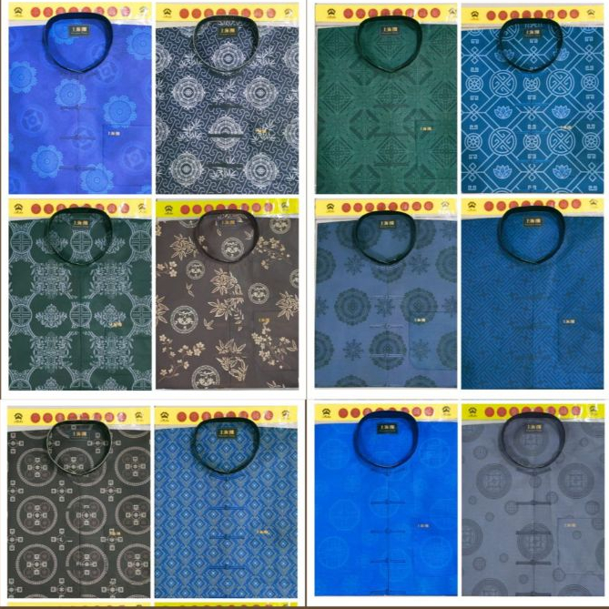 Jual baju kertas Pria / akong motif Shanghai / kertas sembahyang ...