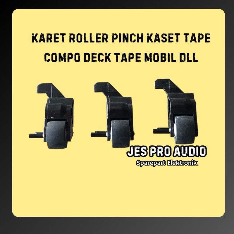 Jual KARET ROLLER PINCH KASET TAPE COMPO DECK TAPE MOBIL DLL | Shopee Indonesia