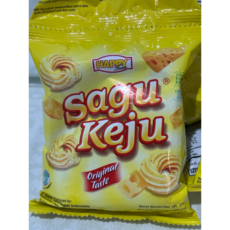 Jual Happy Time Sagu Keju 27gr/pack | Shopee Indonesia