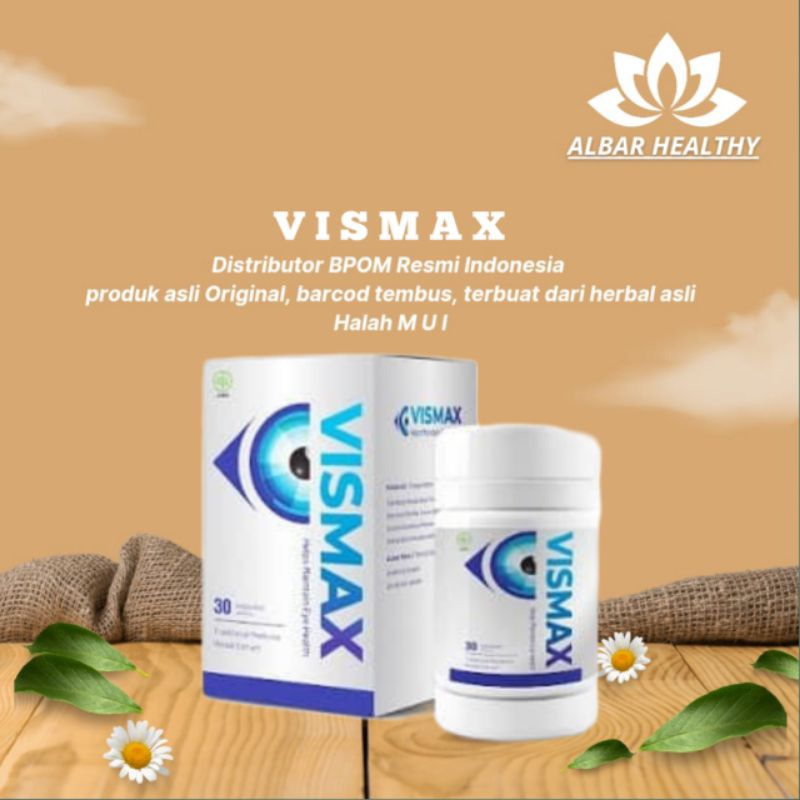 Jual Vismax Obat Herbal Mata Minus, Katarak Original 100% Asli Lulus ...