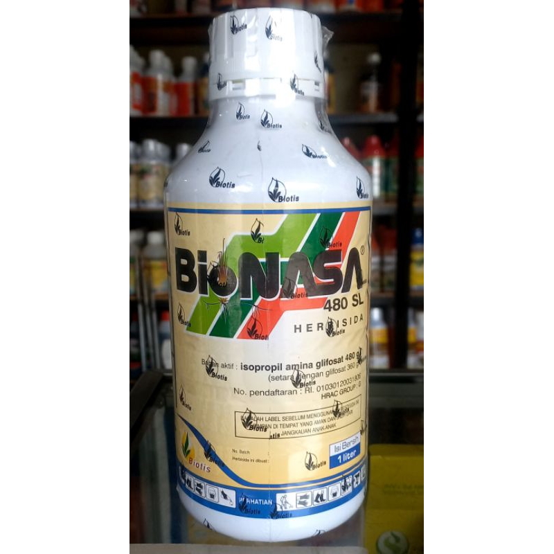 Jual Herbisida Sistemik Bionasa 480 SL Isi 1 Liter | Shopee Indonesia