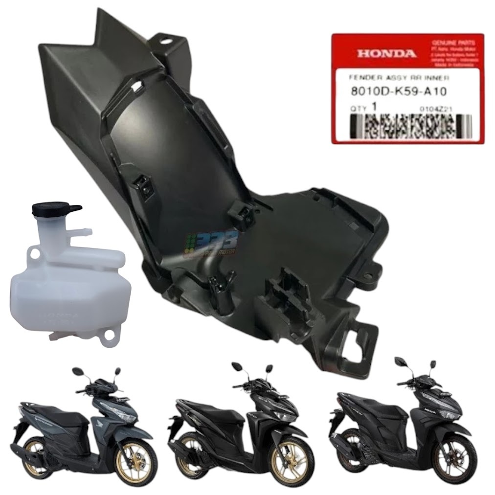 Jual fender inner cover tutup tabung air radiator spakbor kolong vario ...
