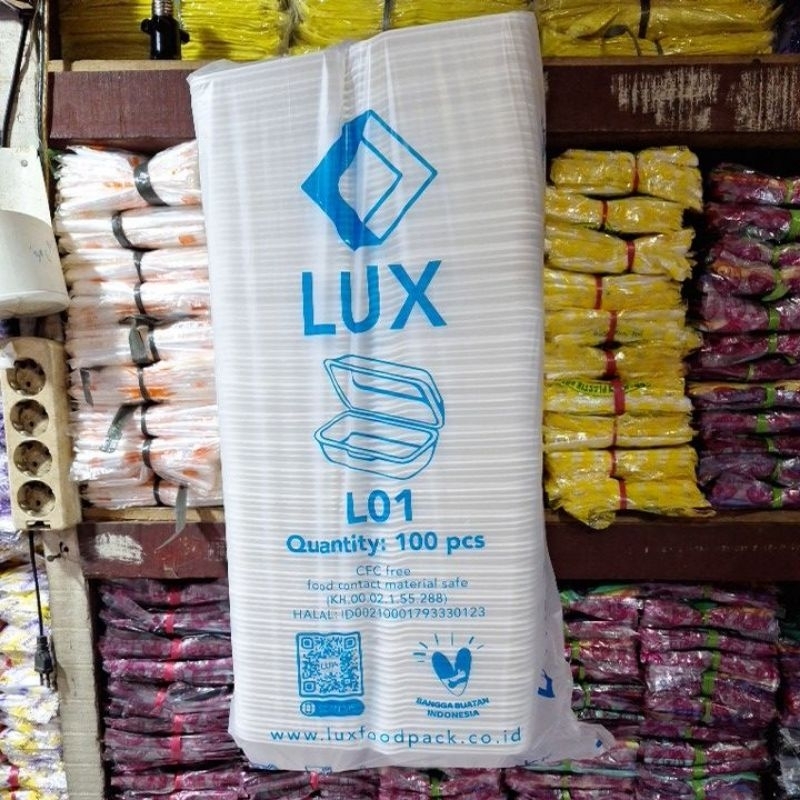 Jual STYROFOAM L01 / GABUS KECIL MERK lux isi 100pcs (khusus instant ...