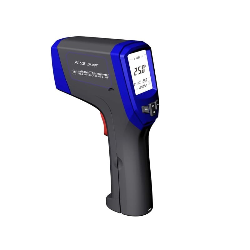 Jual High Temperature IR Thermometer Data Logger with SD Card IR-867 ...